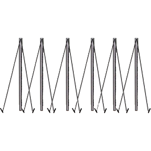 Ball Master Cricket Batting Net Pole Set | Coaching & Training ...